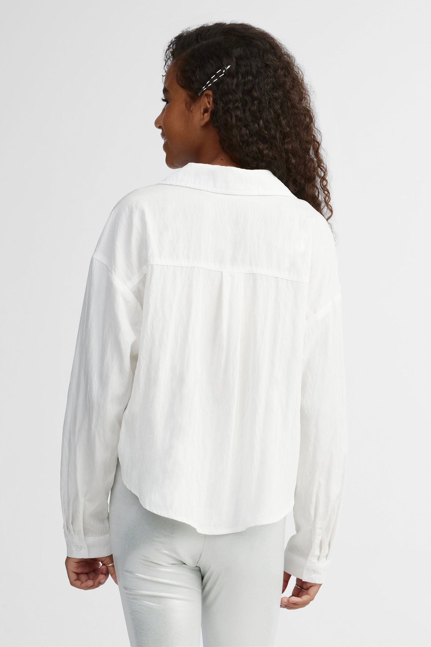 Tied modal shirt - Teenage girl