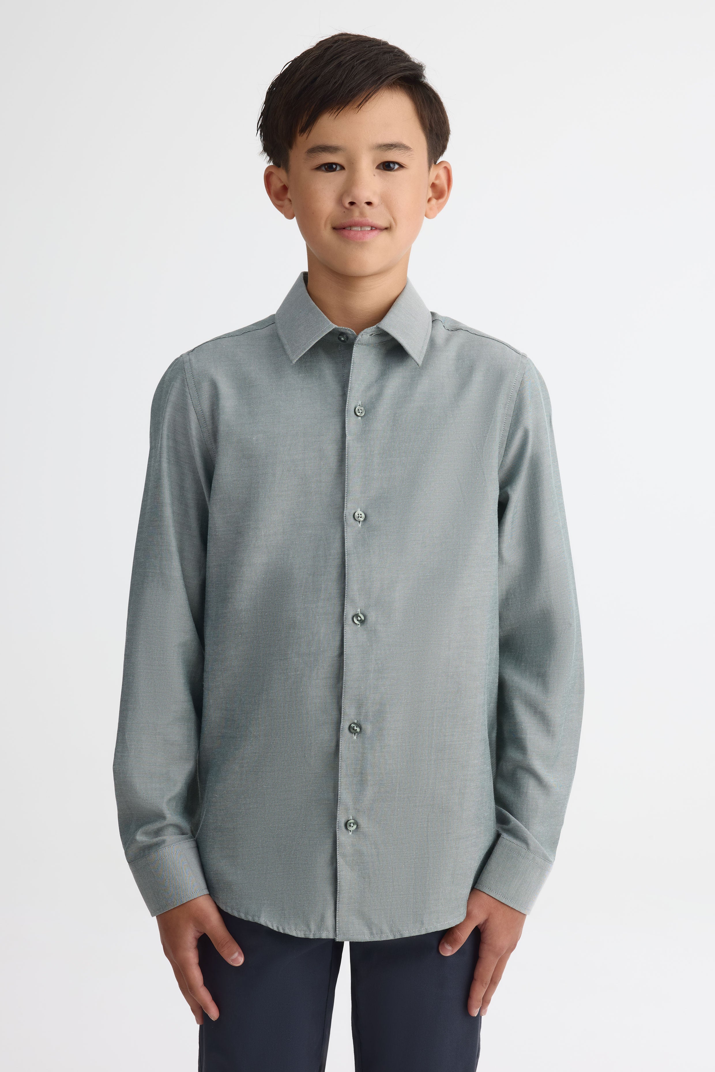 Chemise manches longues – Ado garçon – Aubainerie