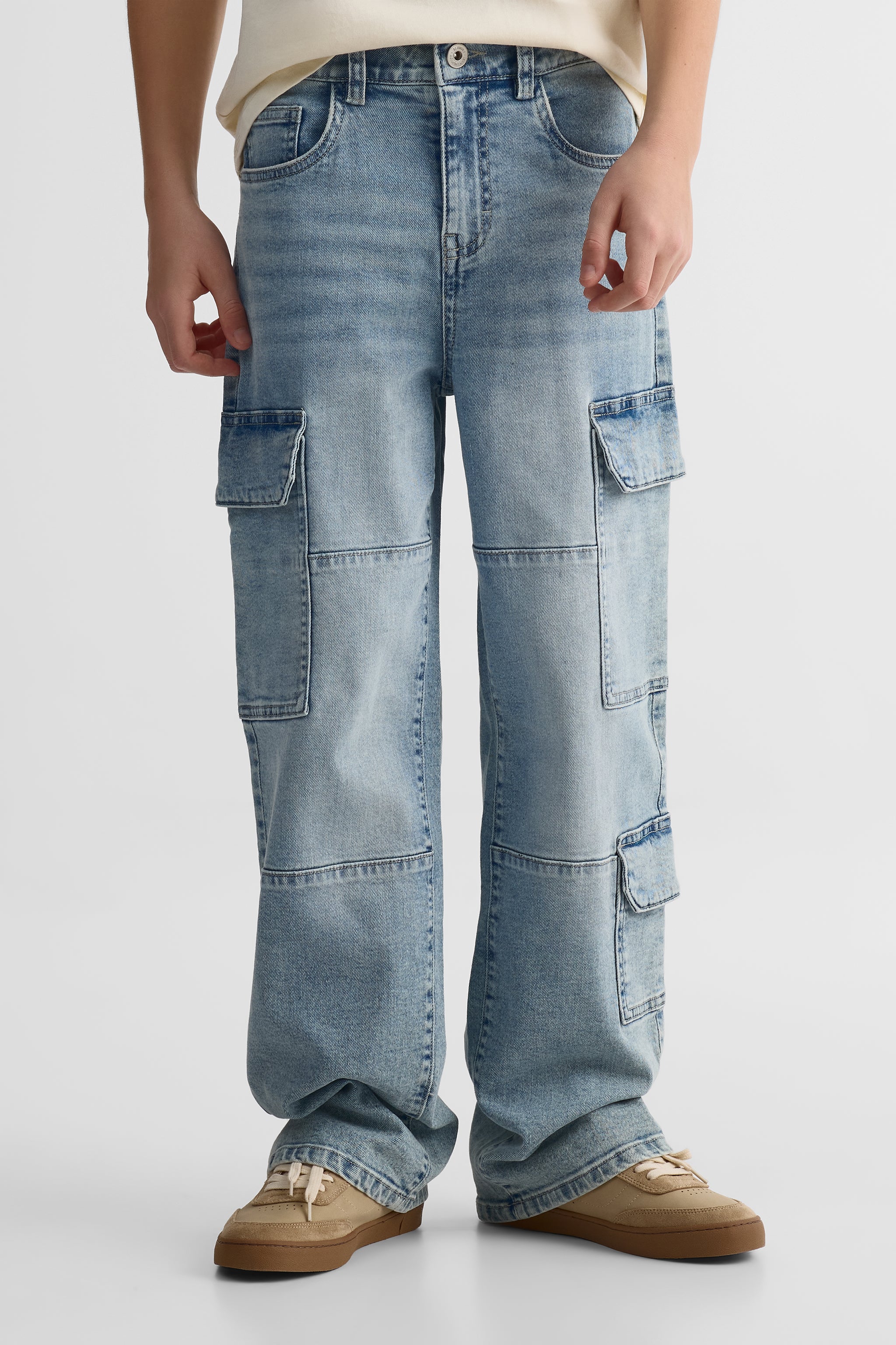 Jeans cargo - Ado garçon – Aubainerie