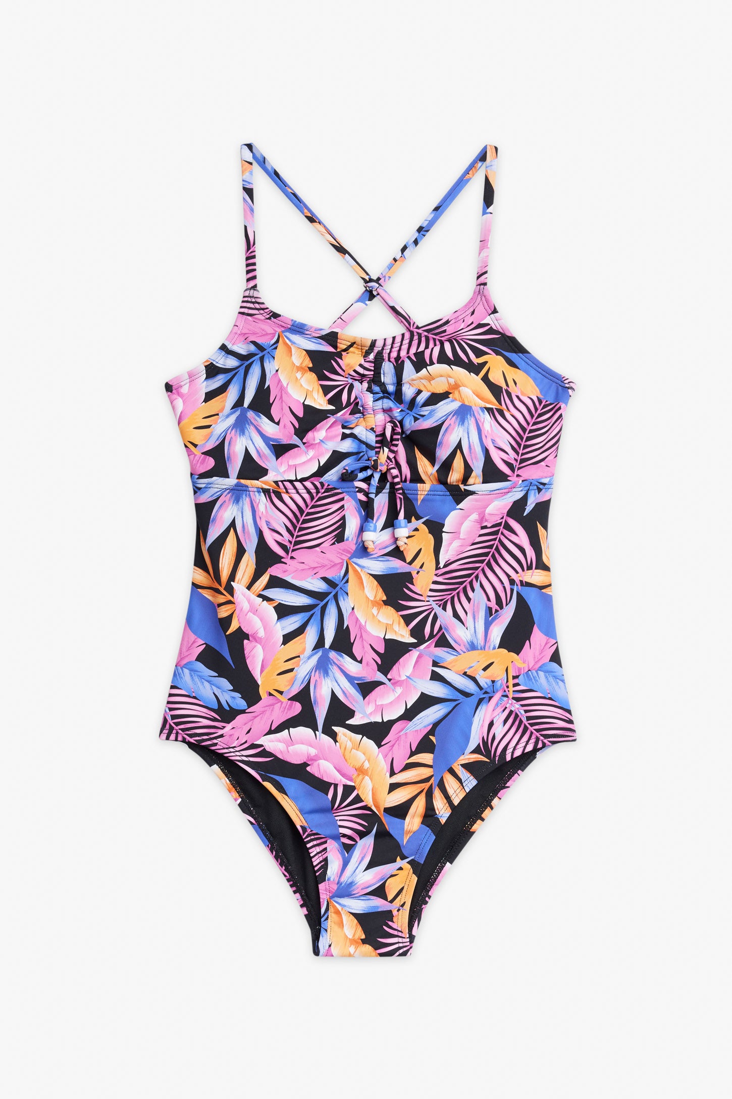 One-piece swimsuit with racerback - Teenage girl