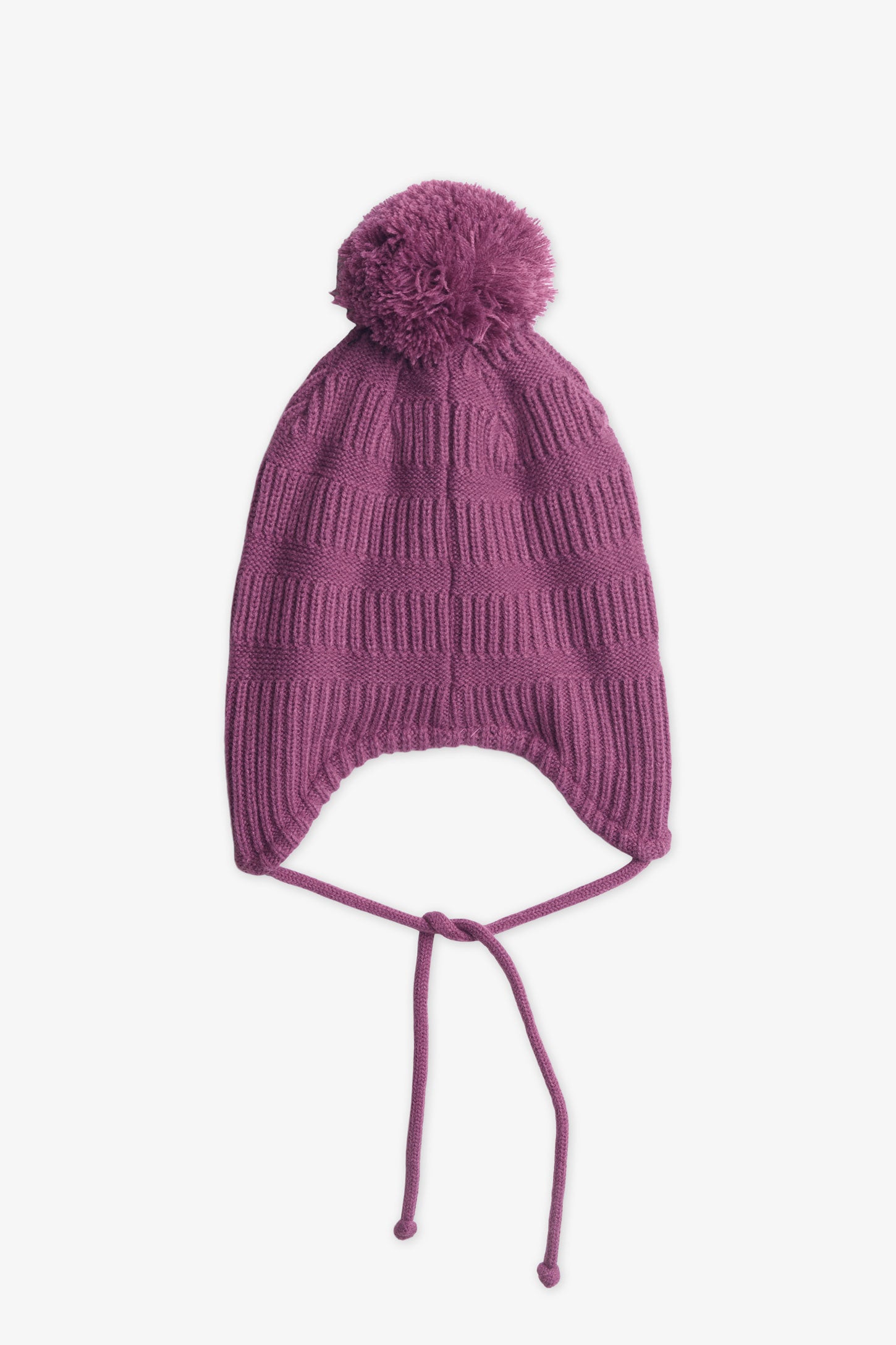 Tuque en tricot doublée micropolair - Enfant fille